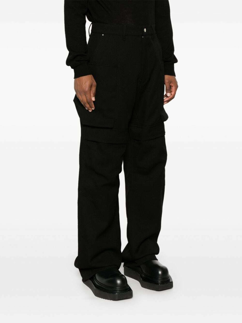 RICK OWENS - Trousers With Logo Rick Owens