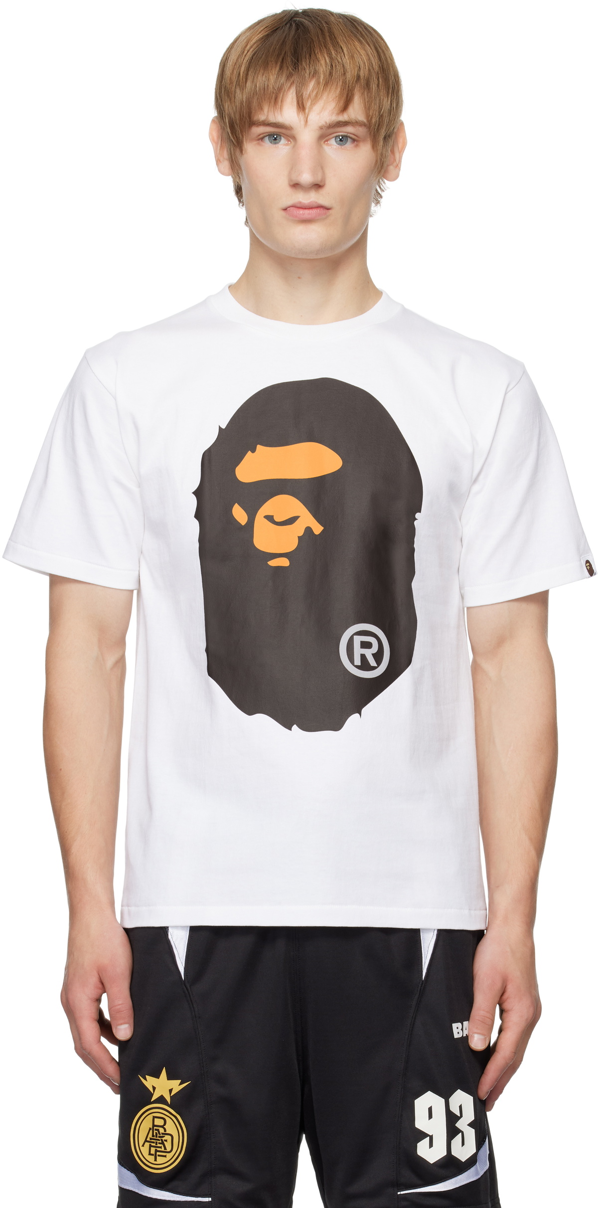 BAPE White Big Ape Head T-shirt A Bathing Ape