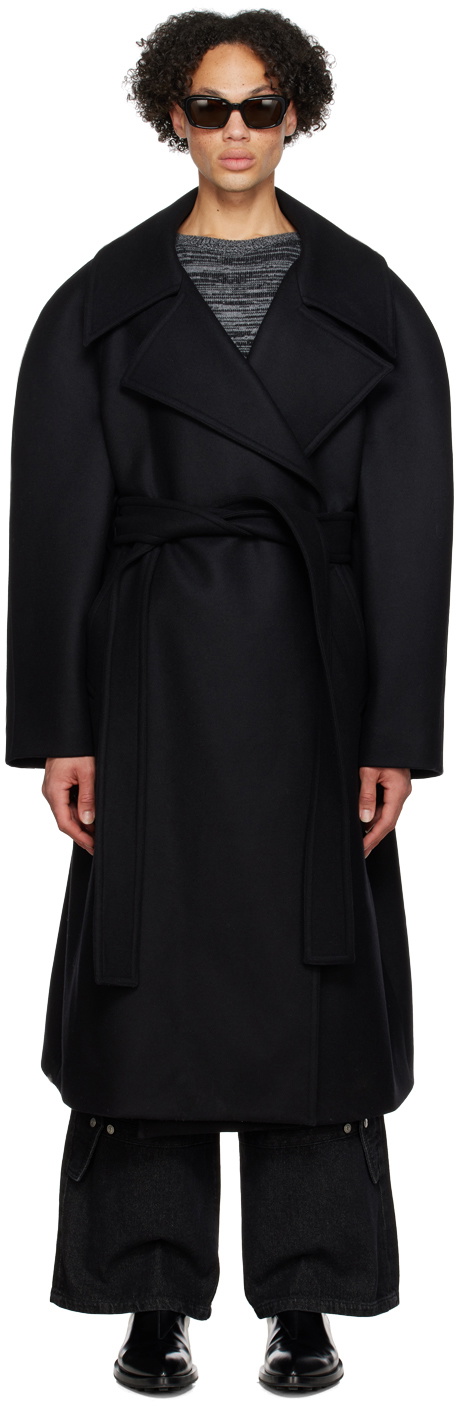 EGONlab Black Montana Coat EGONlab