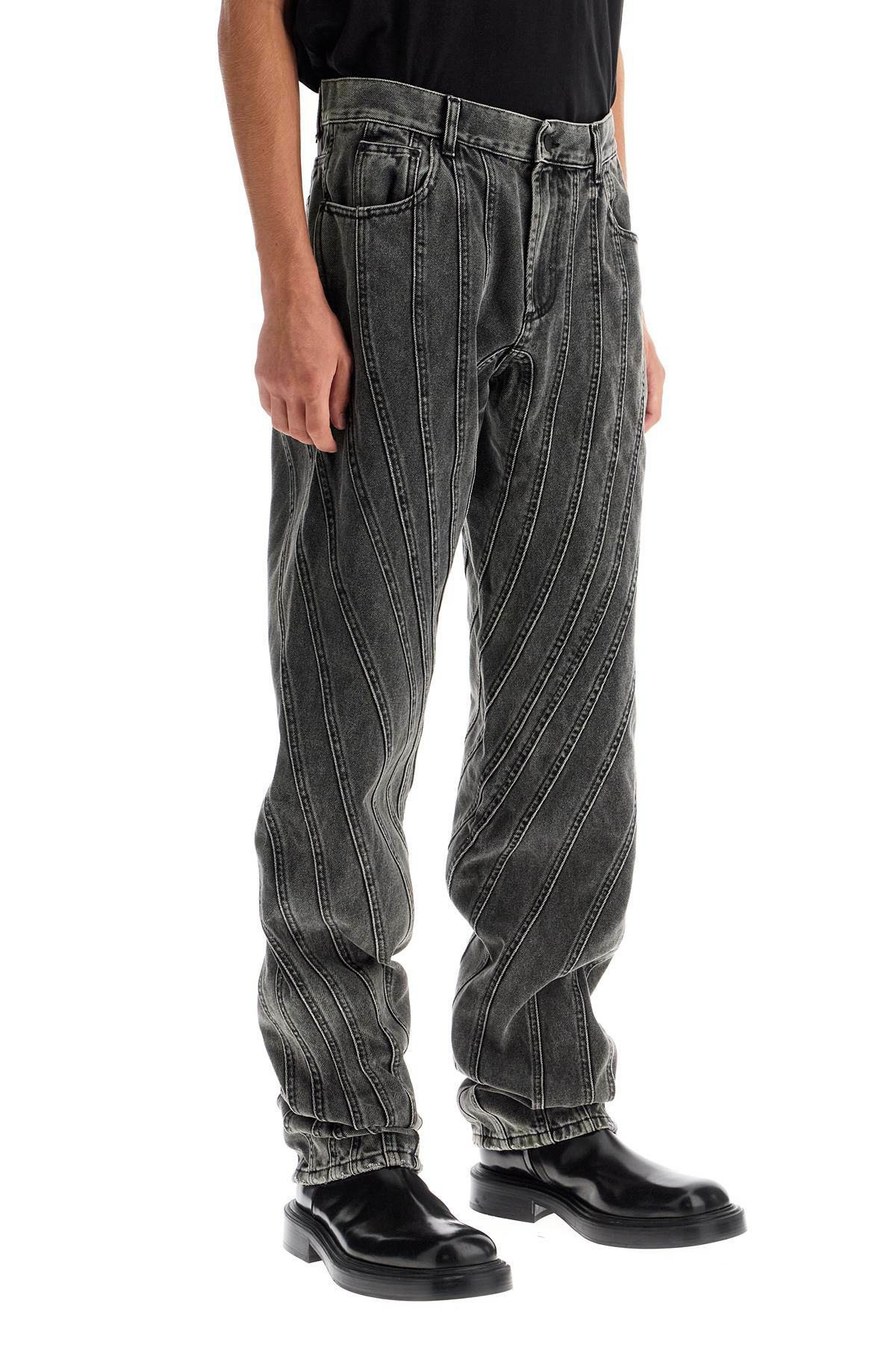 MUGLER spiral baggy Black Mugler