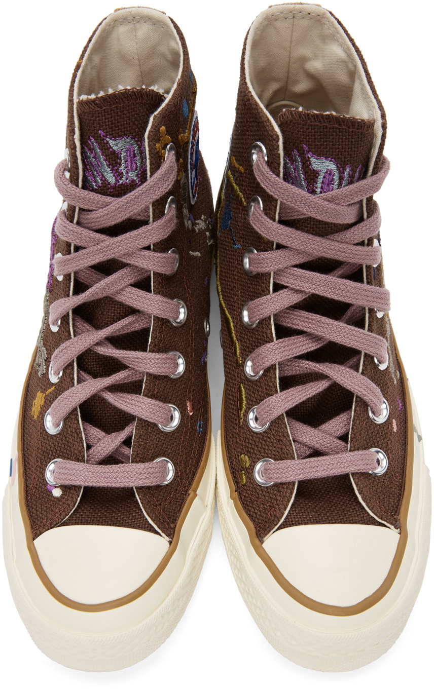 Converse Brown Bandulu Edition Chuck 70 High Sneakers Converse