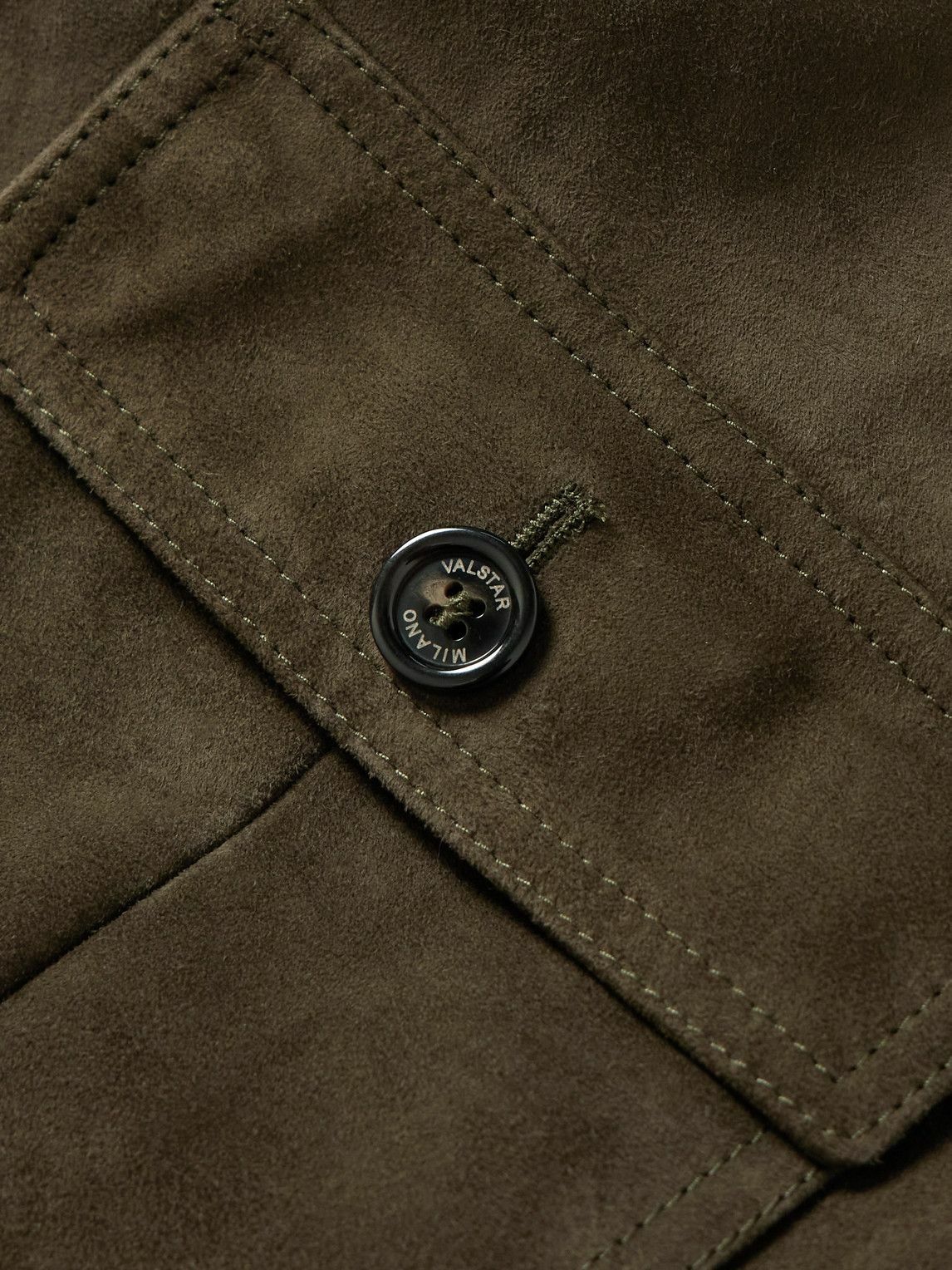 Valstar - Valstarino Suede Jacket - Green Valstarino