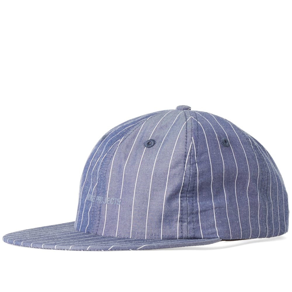 Norse Projects 6 Panel Fine Stripe Cap Norse Projects