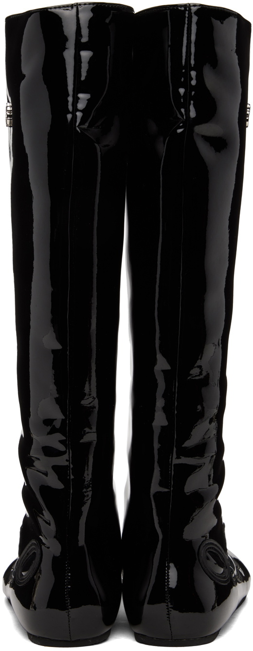 Rombaut SSENSE Exclusive Black Alien Barefoot Boots Rombaut