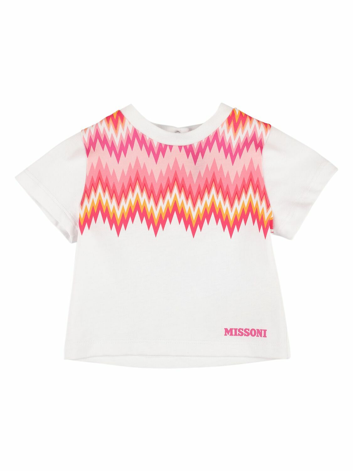 MISSONI Logo Printed Cotton Jersey T-shirt Missoni