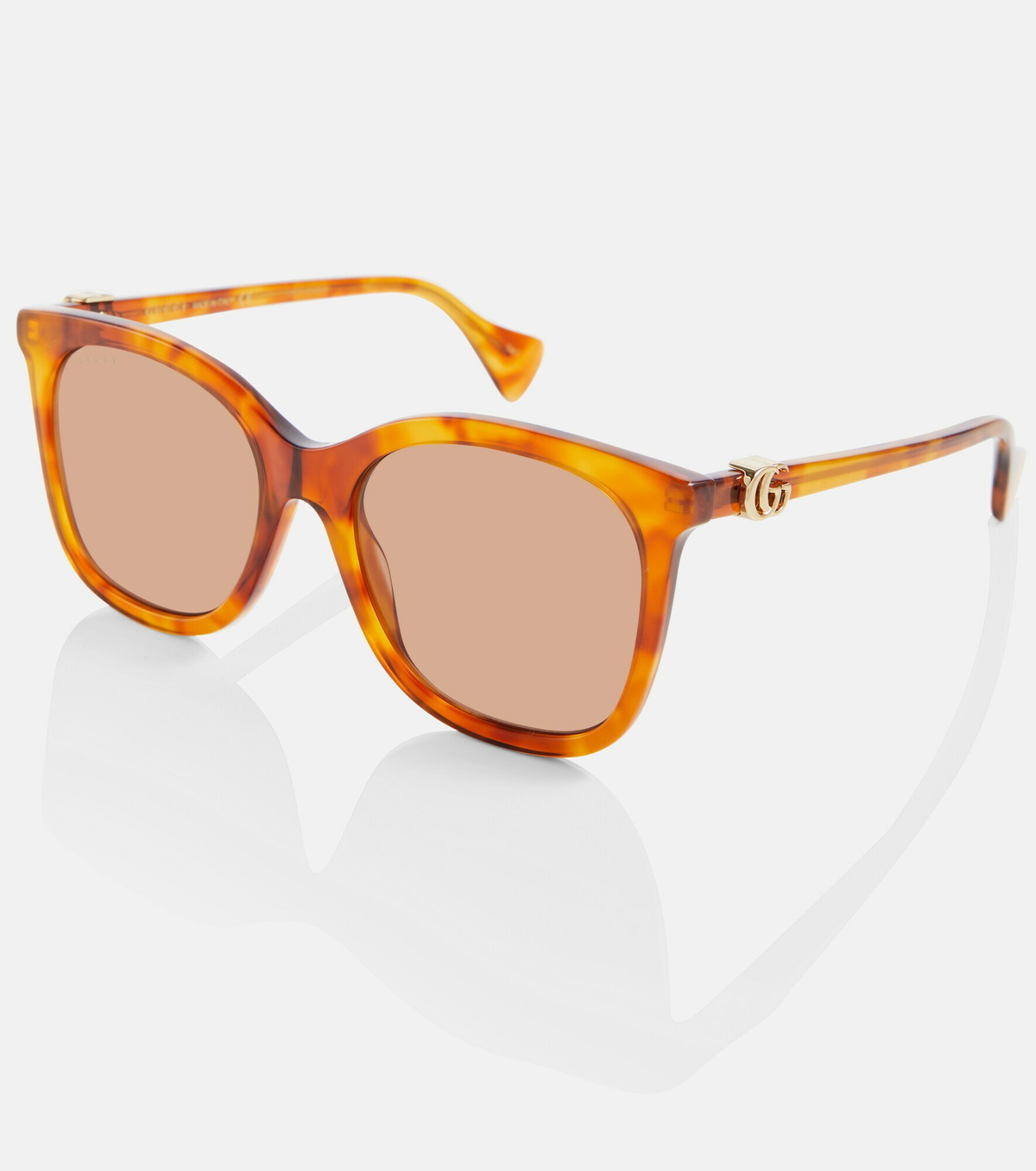 Gucci - Tortoiseshell-effect sunglasses Gucci