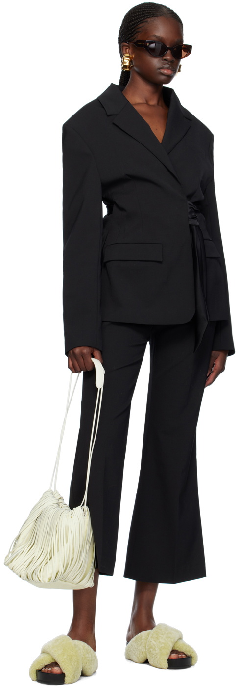 Nanushka Black Marline Blazer Nanushka