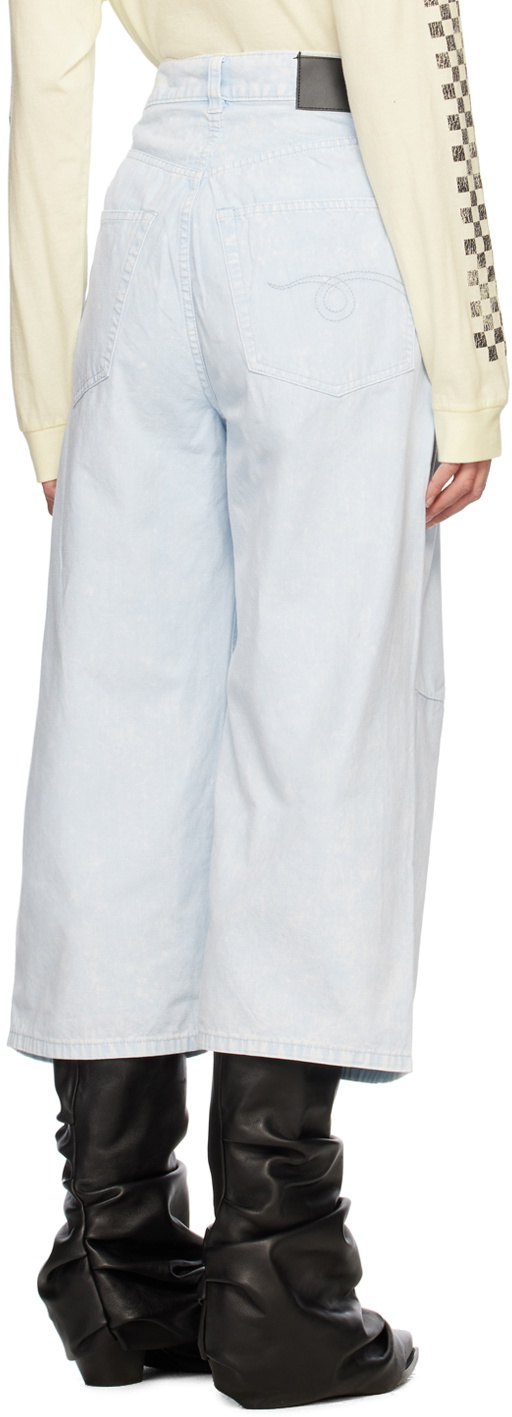 R13 Blue Cropped Jeans R13