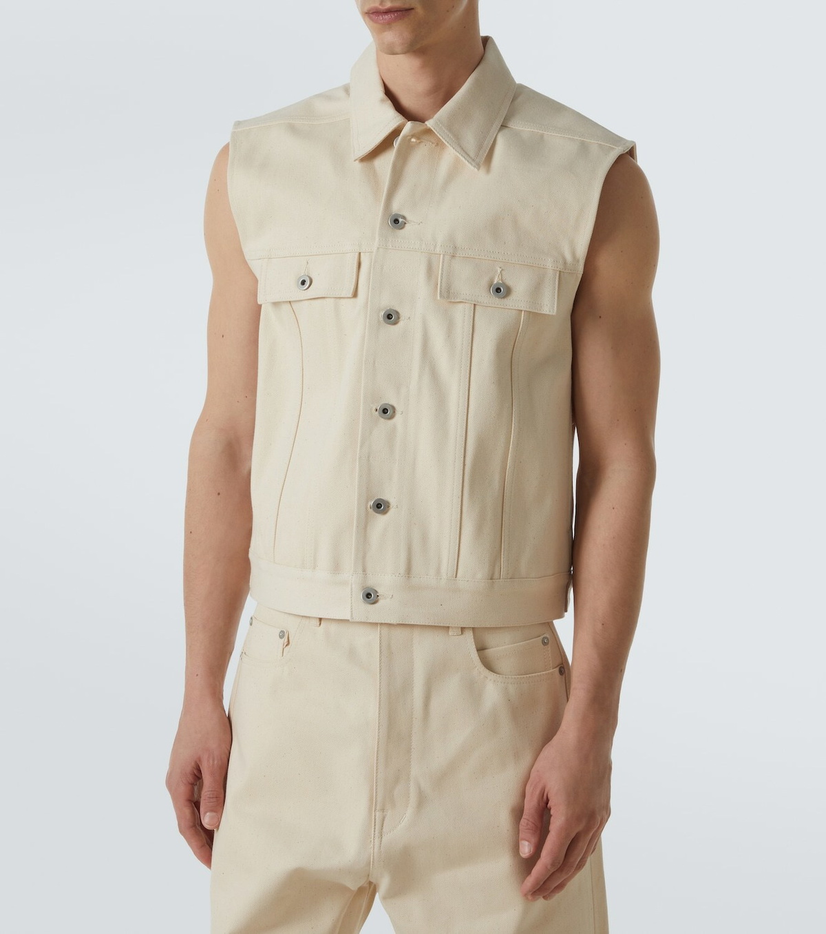 Rick Owens DRKSHDW denim vest Rick Owens
