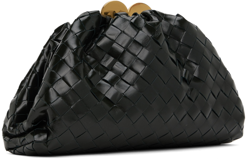Bottega Veneta Green Teen Pouch Clutch Bottega Veneta