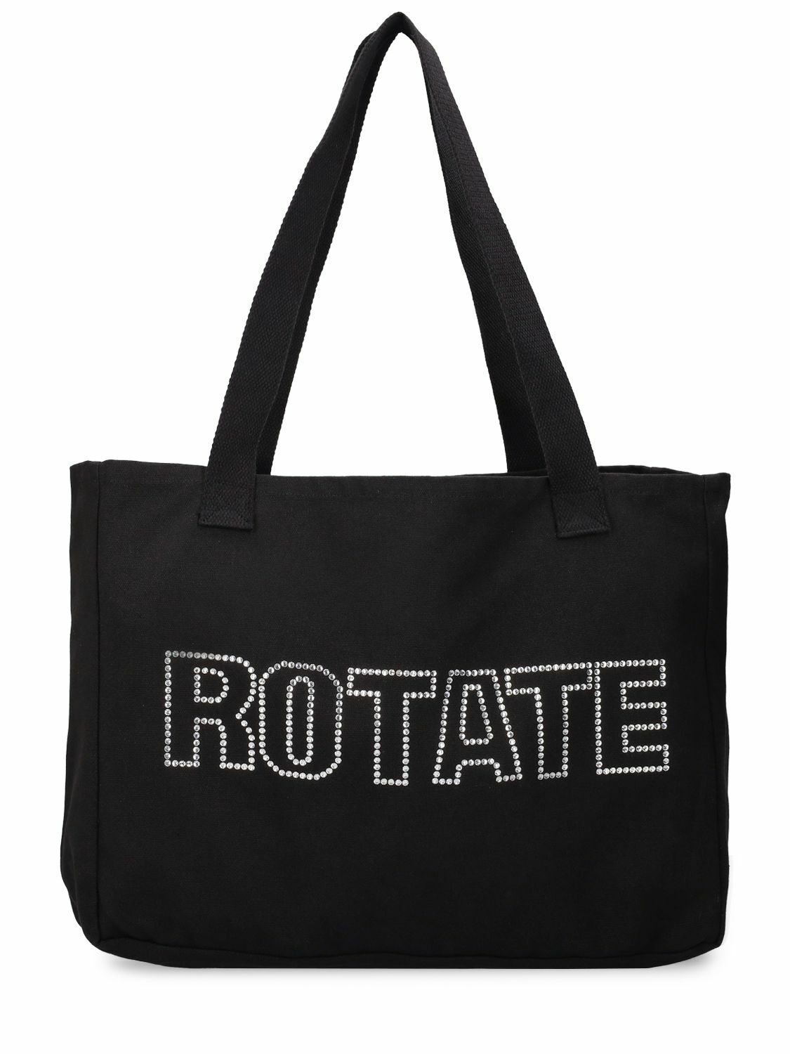 ROTATE - Logo Organic Cotton Canvas Tote Bag ROTATE Birger Christensen