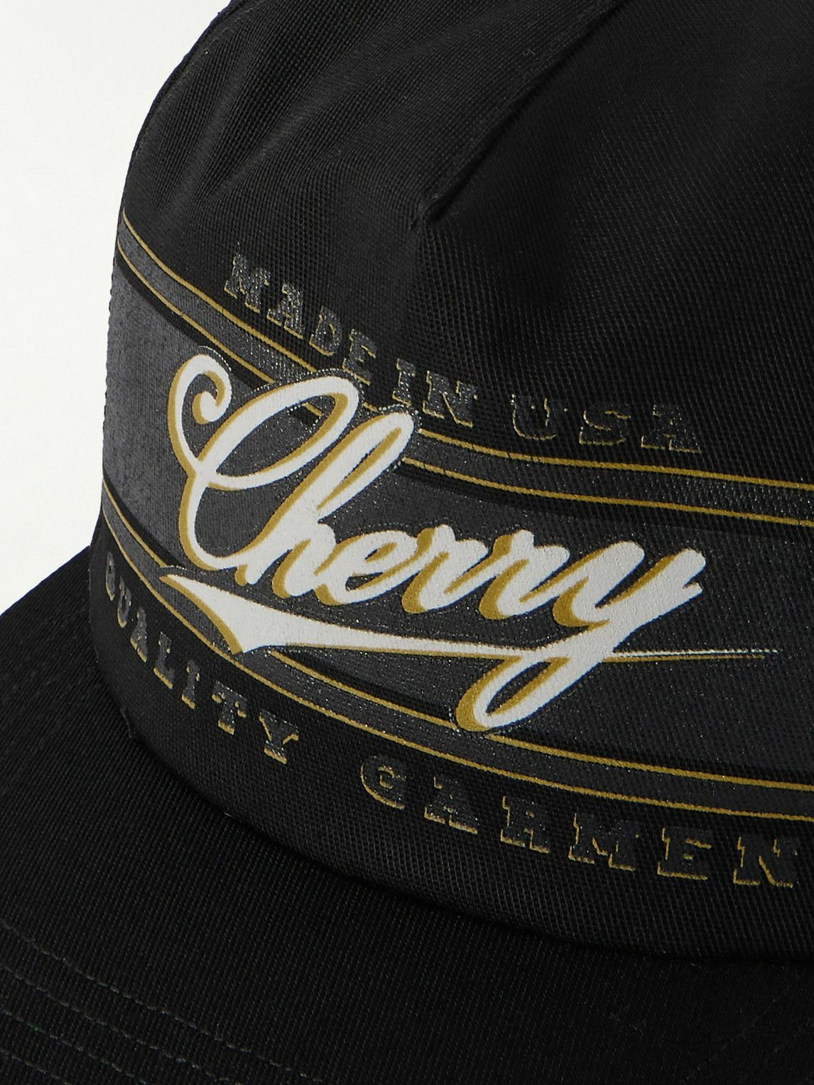 Cherry Los Angeles - Oracle Bull Racing Logo-Print Appliquéd Twill ...