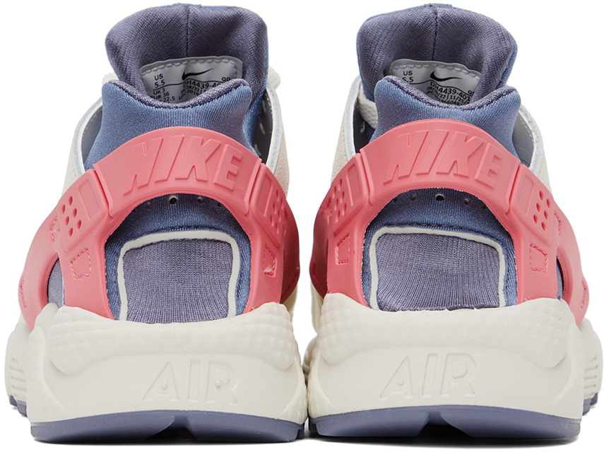 Nike Purple & Off-White Air Huarache Sneakers Nike