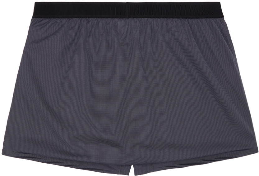 TOM FORD Gray Cotton Boxers TOM FORD