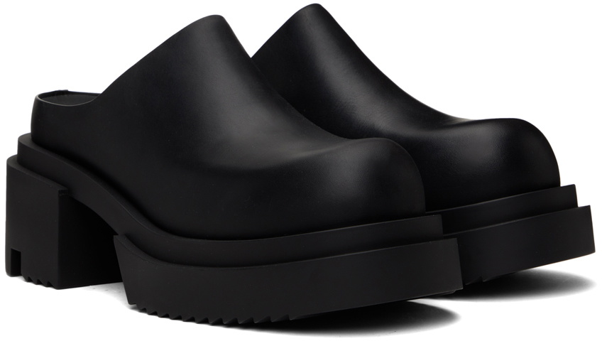 Rick Owens Black Bogun Slide Loafers Rick Owens