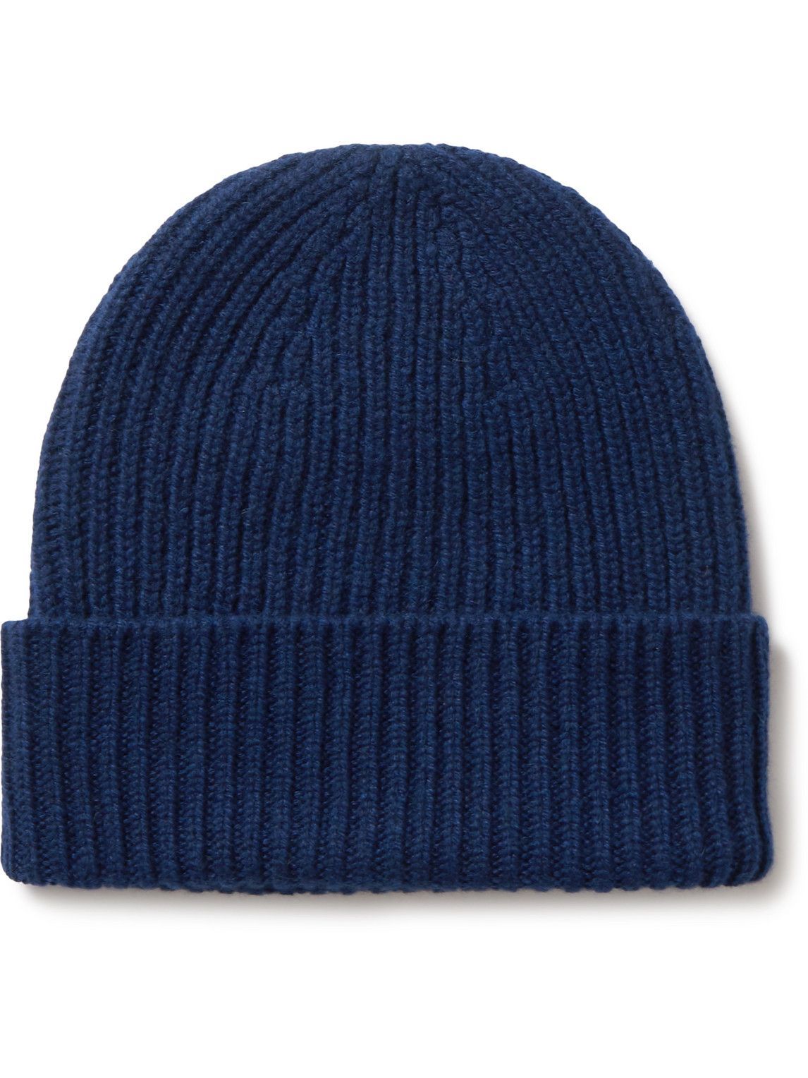 William Lockie - Ribbed Cashmere Beanie William Lockie