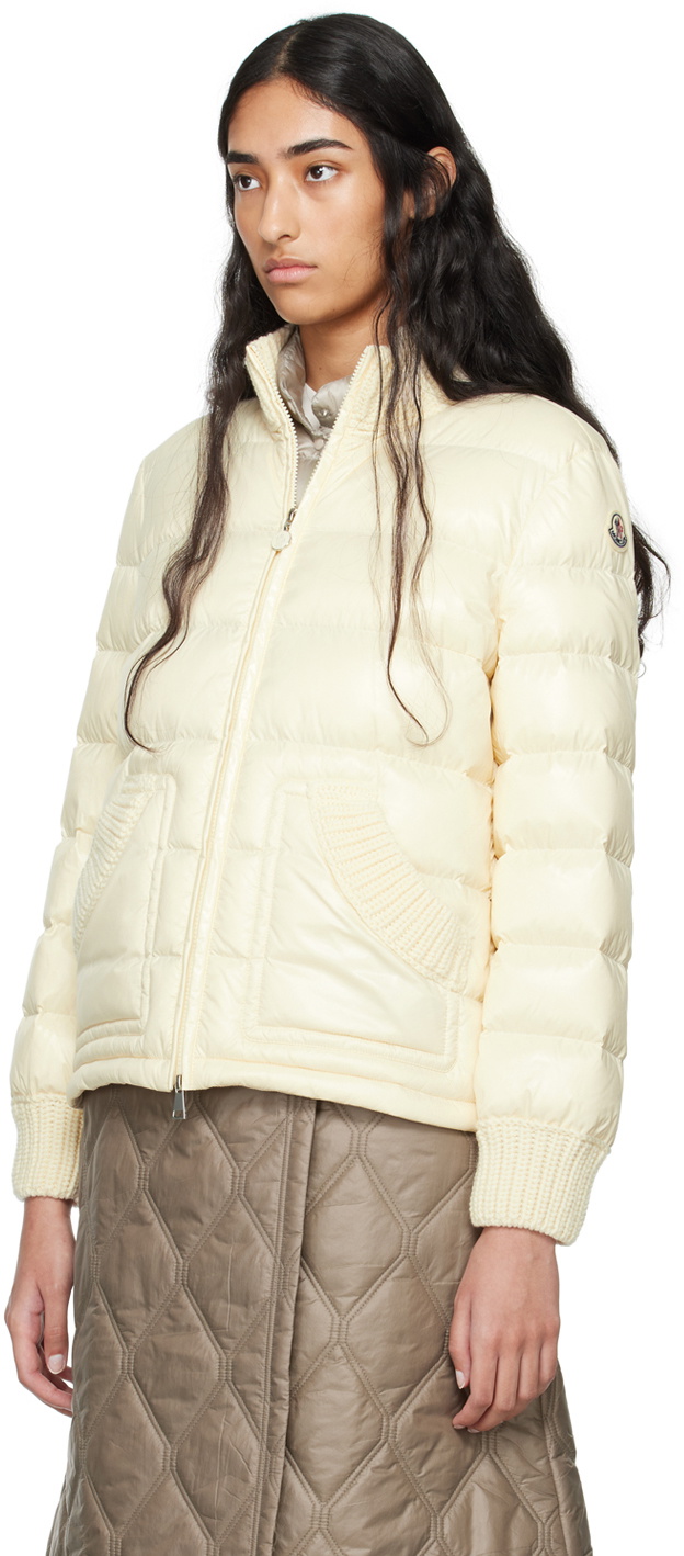 Moncler Off-White Arcelot Short Down Jacket Moncler