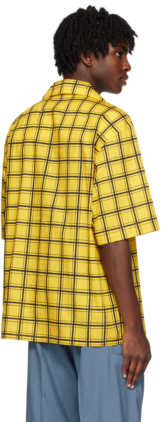 Marni Yellow Check Shirt Marni