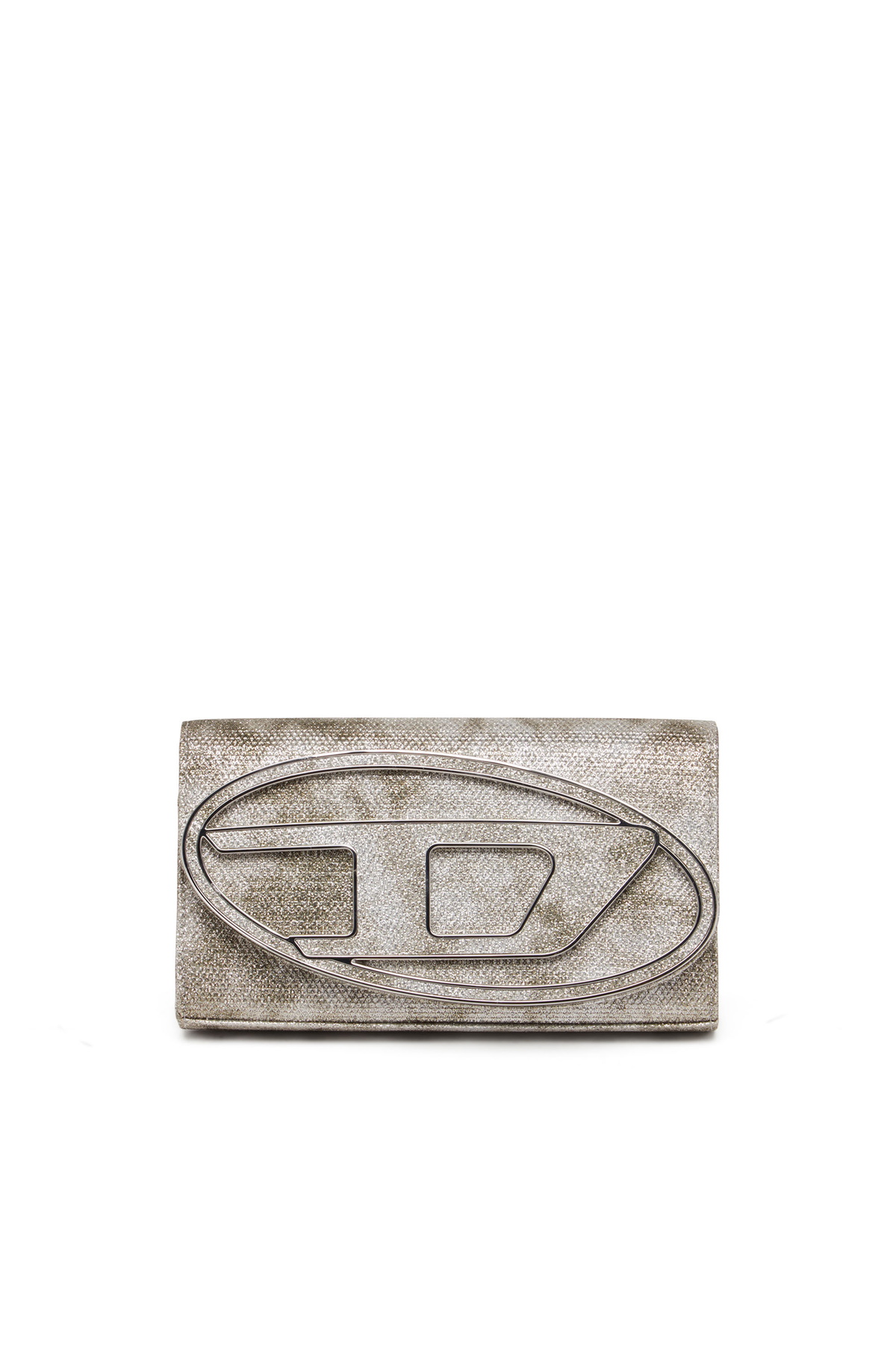 Diesel Wallet purse in shimmer fabric - Wallets strap Womens in Brown ...
