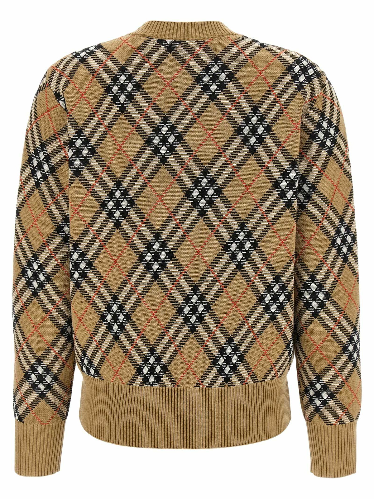 Burberry Check Sweater Burberry