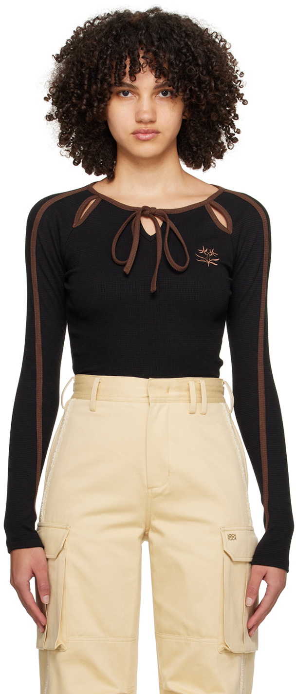 Kijun Black Sunshine Long Sleeve T-Shirt Kijun