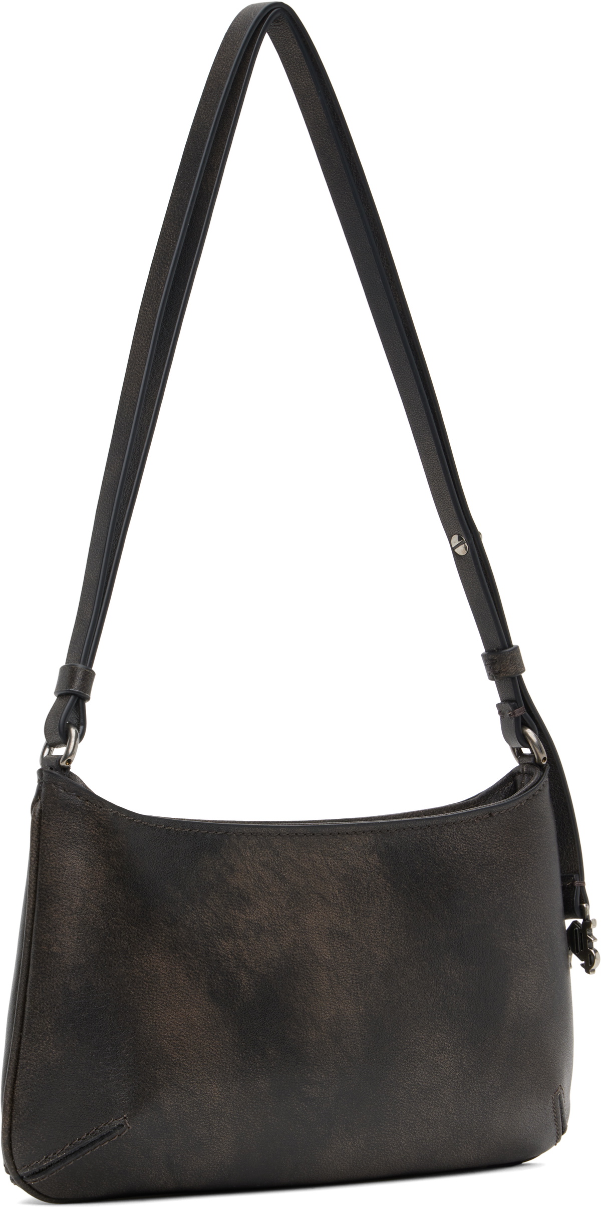 Palm Angels Brown Vintage Leather Giorgina Bag Palm Angels