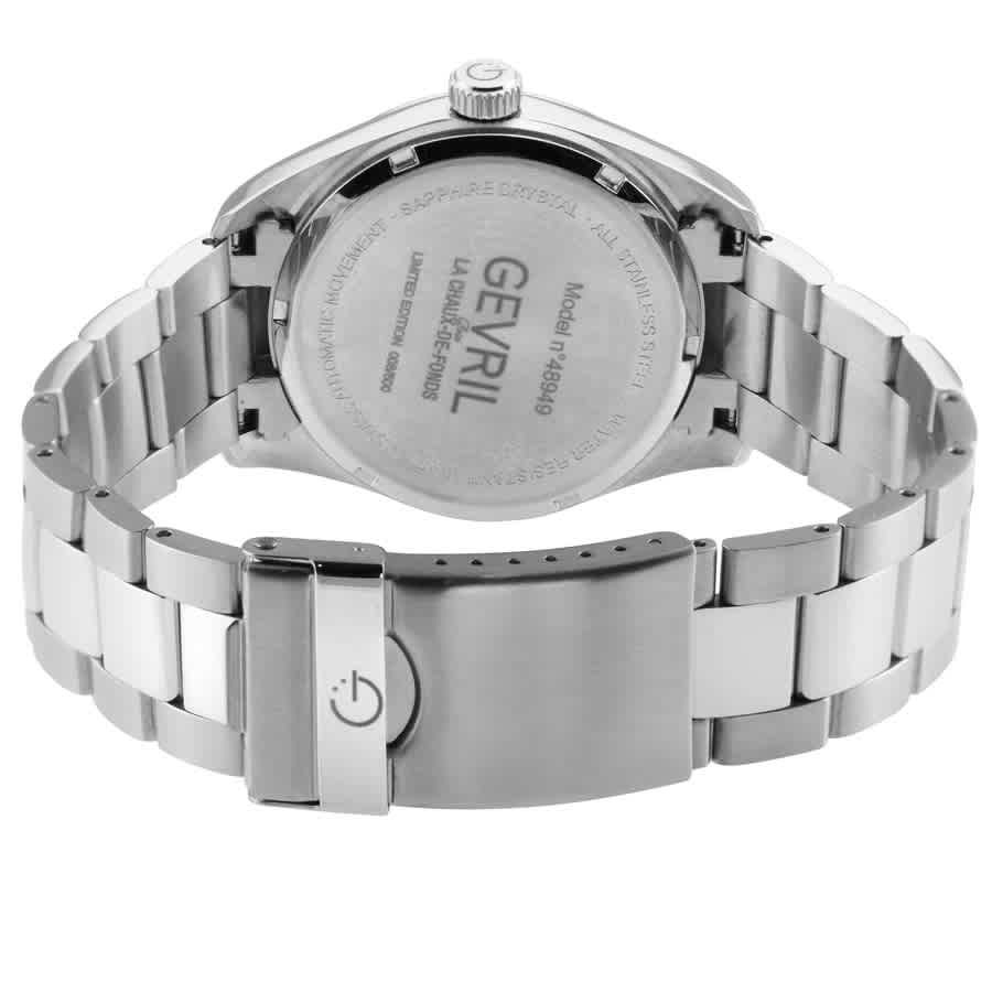 Gevril West Village Automatic Black Dial Mens Watch 48949B Gevril
