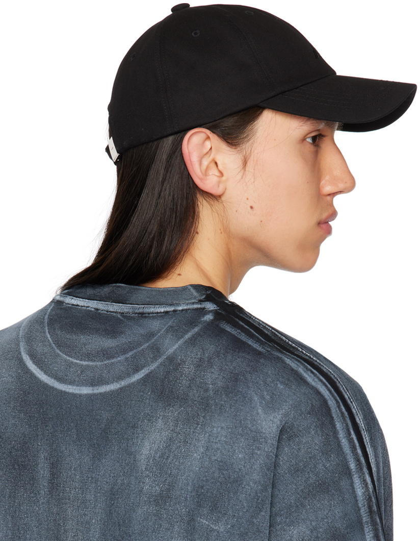 We11done Black Small Logo Cap We11done