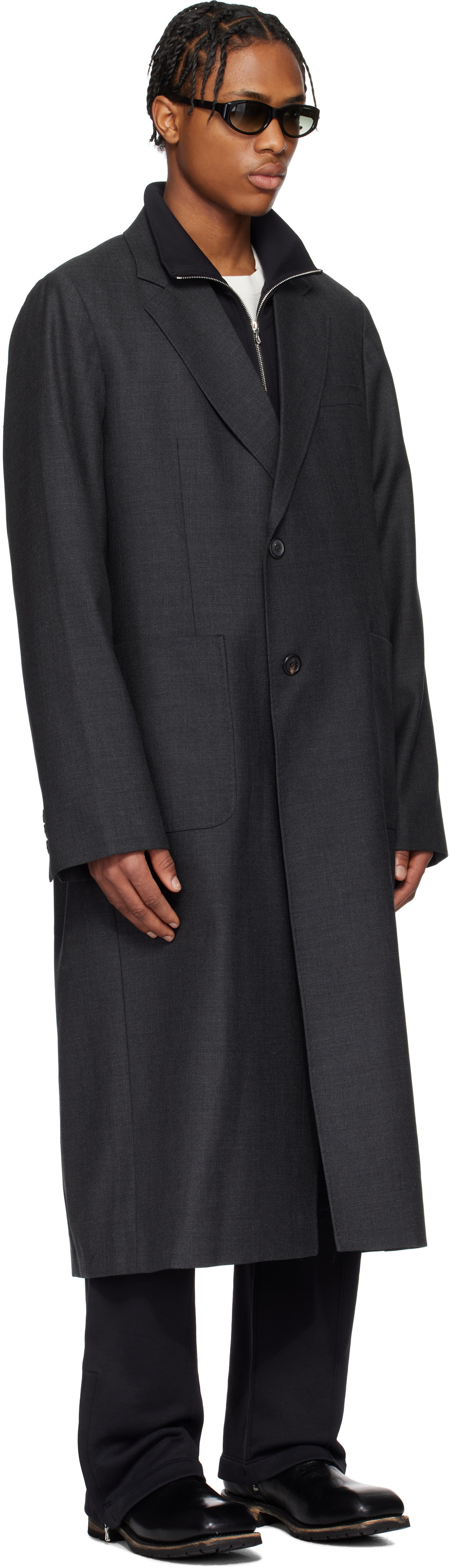 OUR LEGACY Black Robe Coat Our Legacy