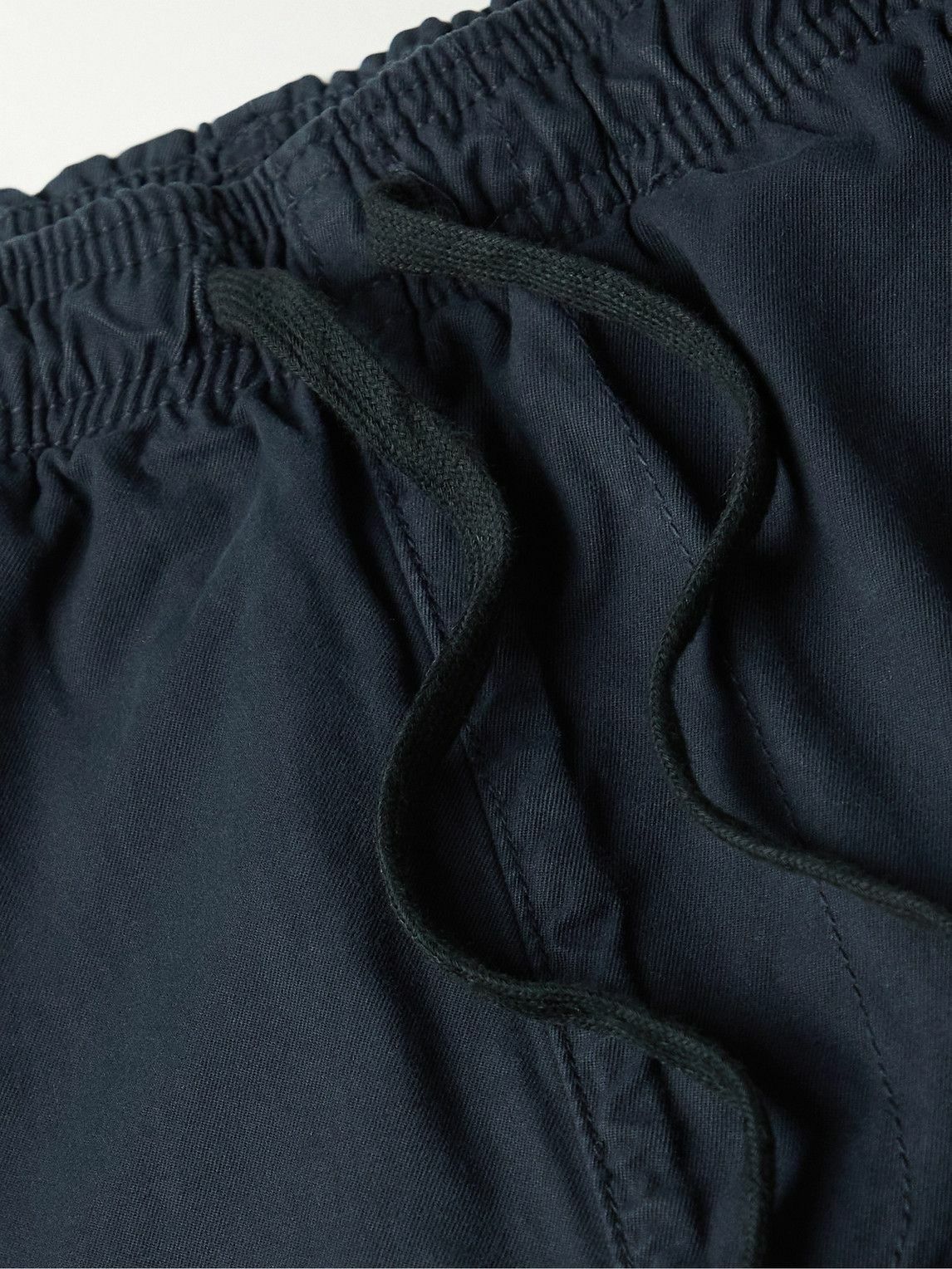Save Khaki United - Easy Slim-Fit Cotton-Twill Drawstring Chinos - Blue ...