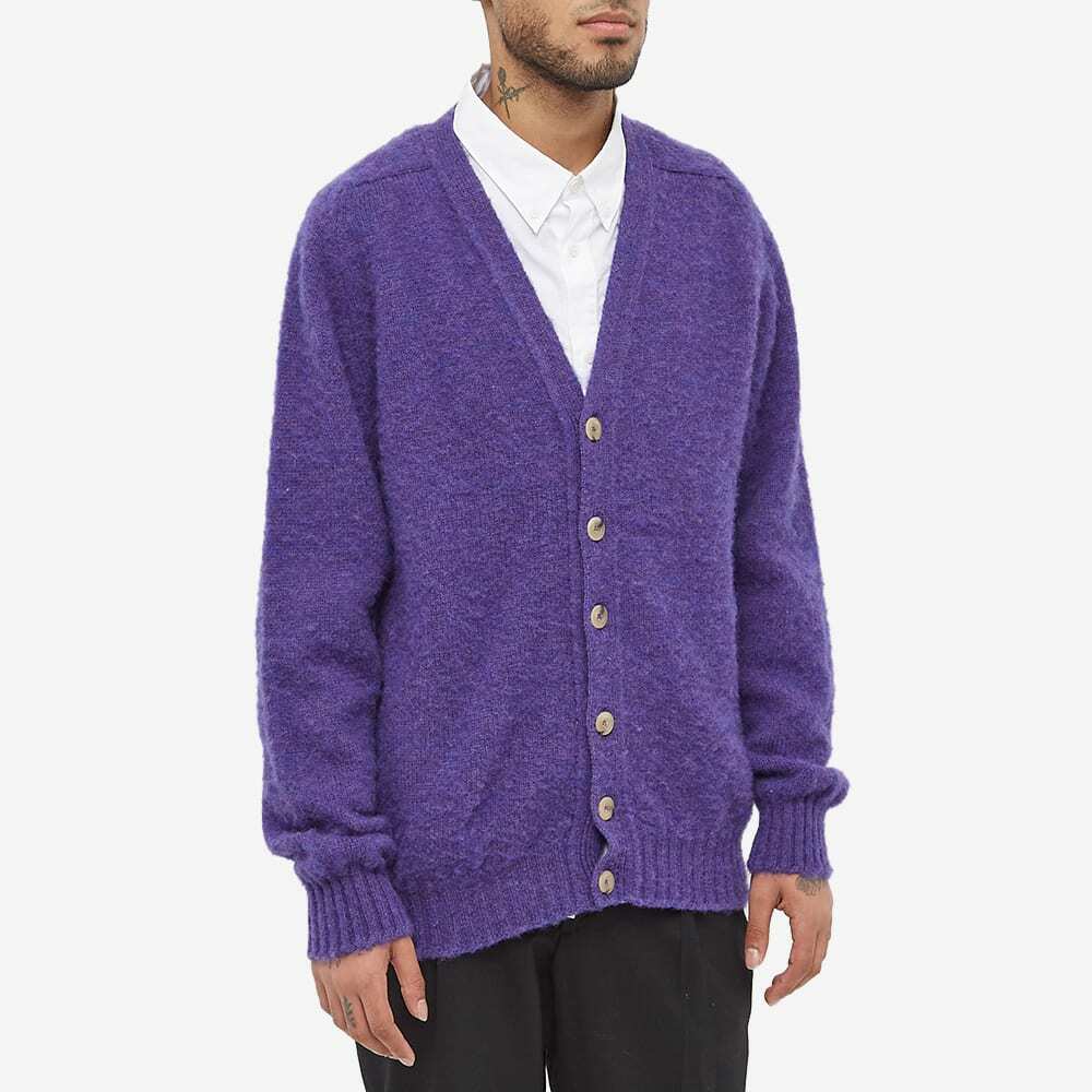 Howlin by Morrison Men's Howlin' Shaggy Bear Cardigan in Violet Eyes ...