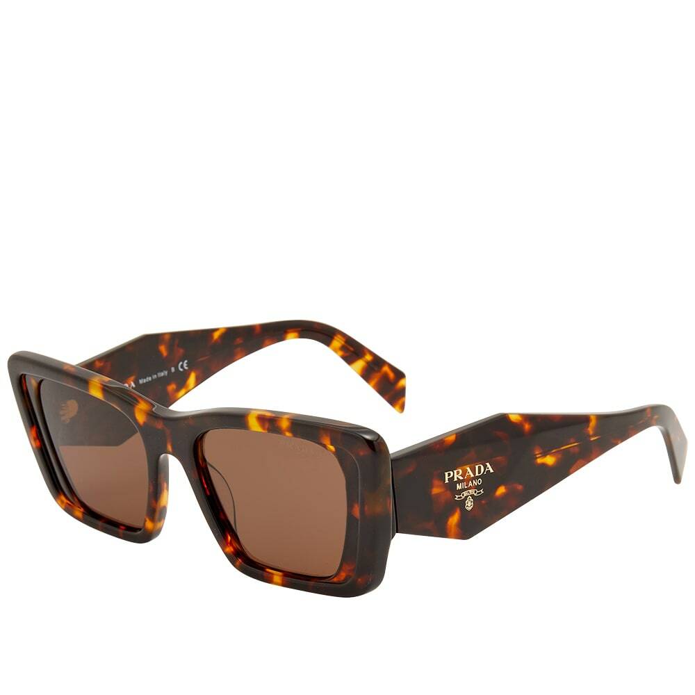 Prada Eyewear Women's Prada PR 08YS Symbole Sunglasses in Tortoise Prada