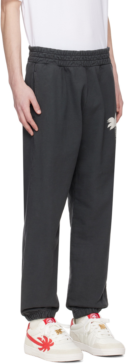 Palm Angels Grey 'The Palm' Sweatpants Palm Angels