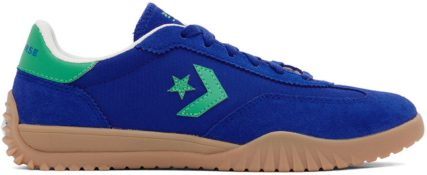 Converse Blue & Green Run Star Trainer Low Top Sneakers Converse