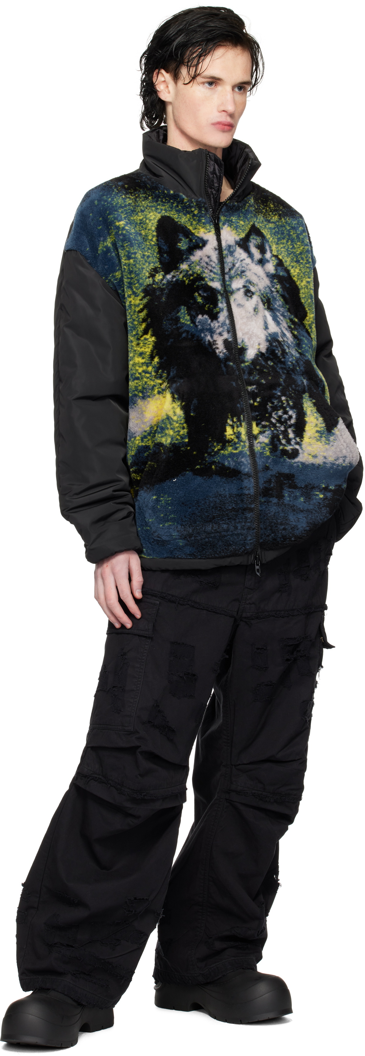 Diesel Black D-Donald Ch Boots Diesel