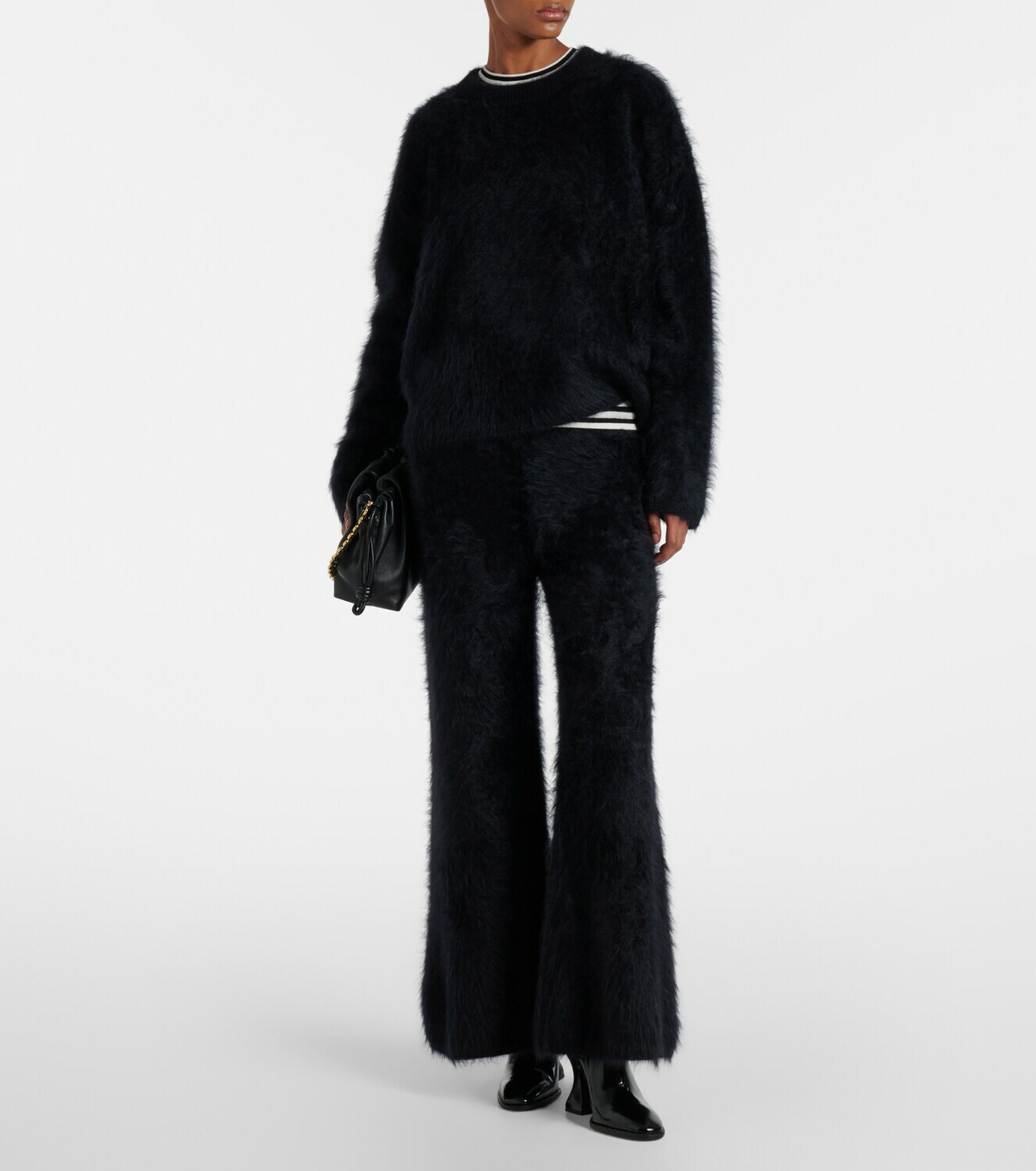 Lisa Yang Ellery brushed cashmere flared pants Lisa Yang