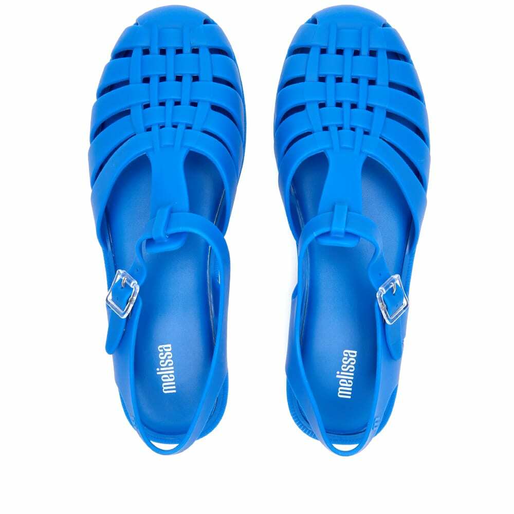 Melissa Women's Possession Colours Jelly Shoe in Blue Matt Melissa