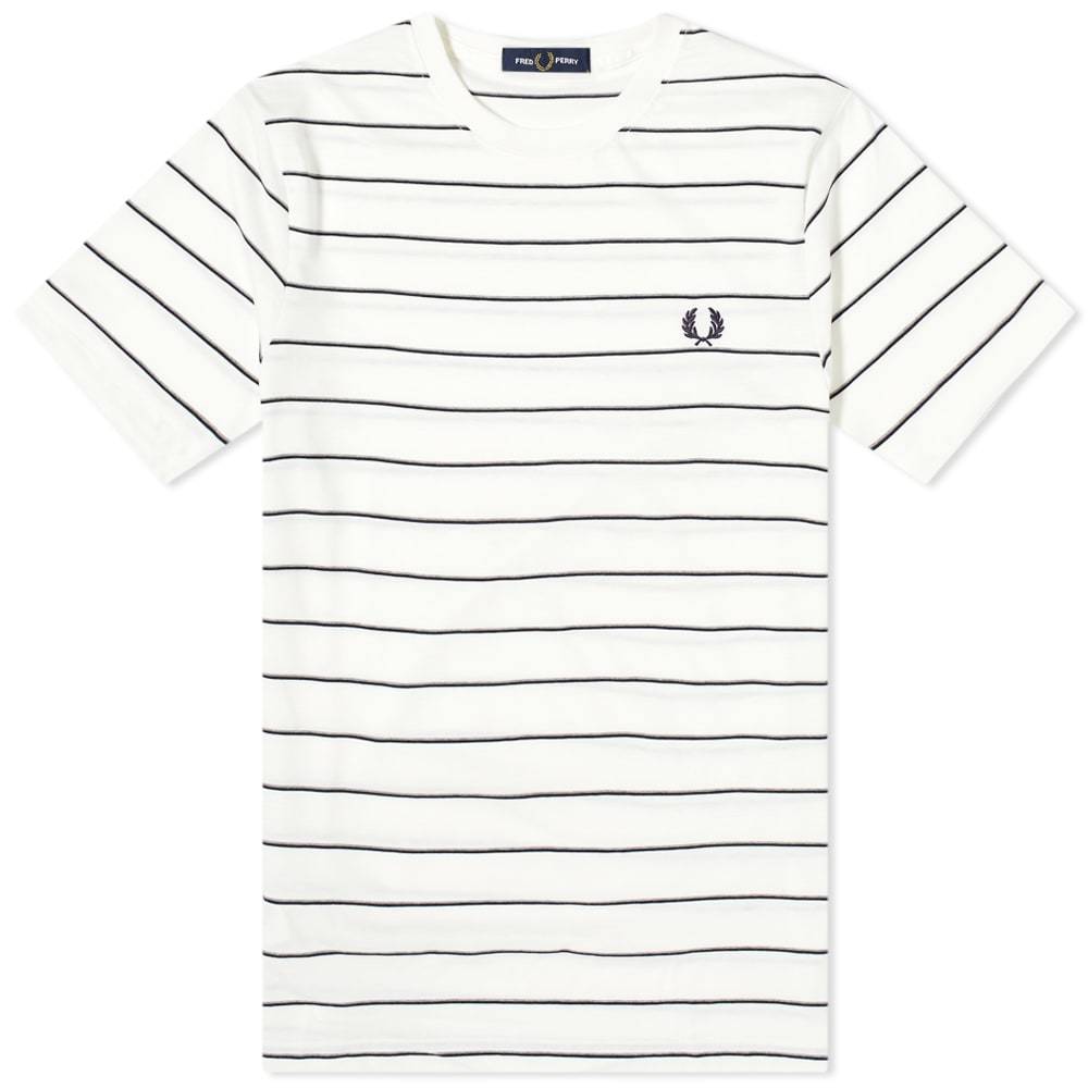 Fred Perry Authentic Fine Striped Tee Fred Perry Authentic