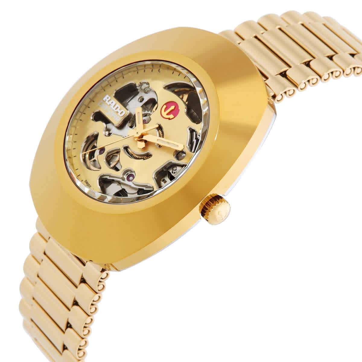 Rado The original Automatic Gold Dial Mens Watch R12064253 Rado