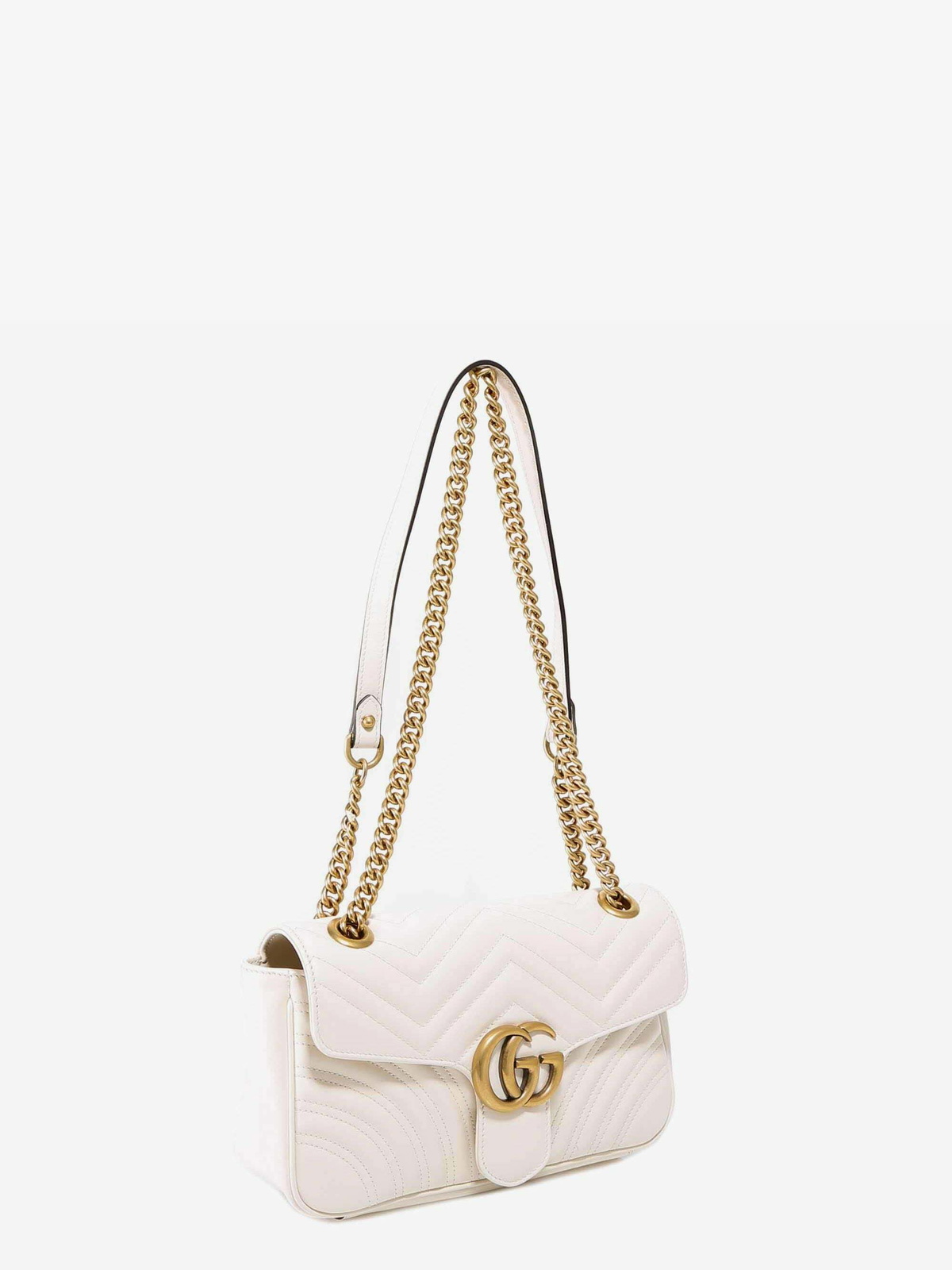 Gucci Gg Marmont White Womens Gucci