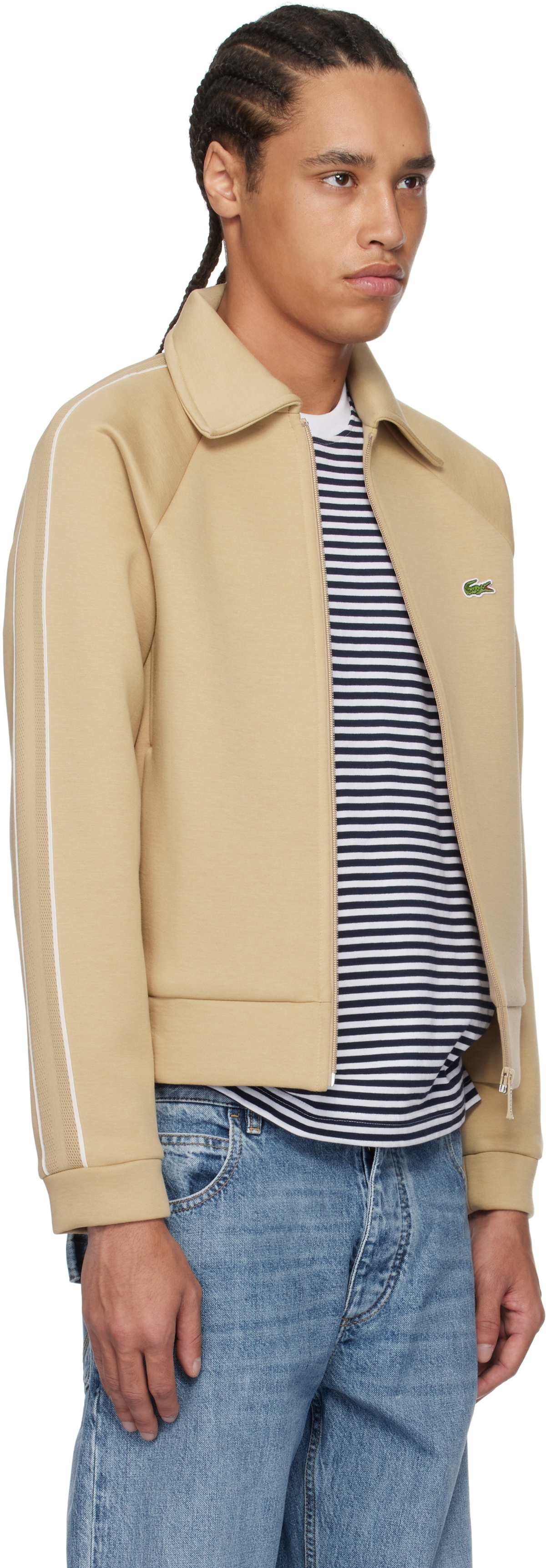 Lacoste Beige Raglan Jacket Lacoste