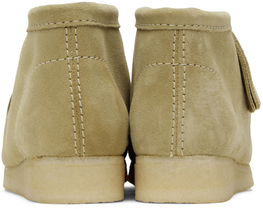 Clarks Originals Beige Wallabee Boots Clarks Originals