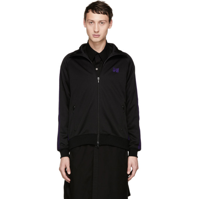 Needles Black Butterfly Track Jacket Needles