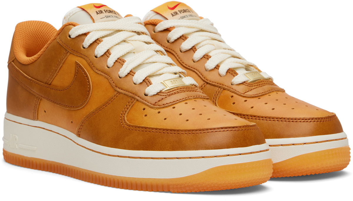 Nike Tan Air Force 1 '07 LV8 Sneakers Nike