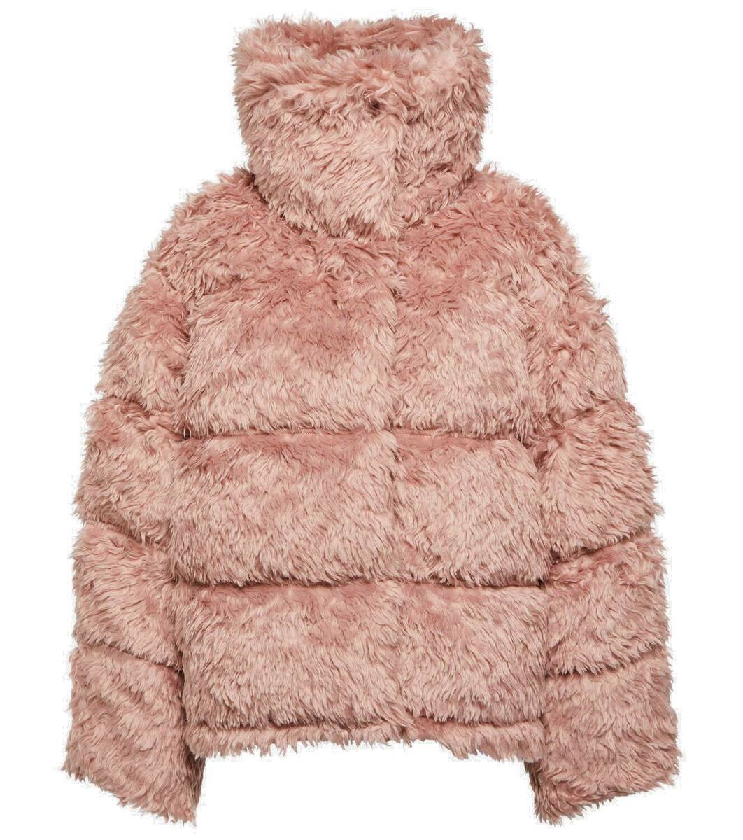 Acne Studios Faux fur down jacket Acne Studios
