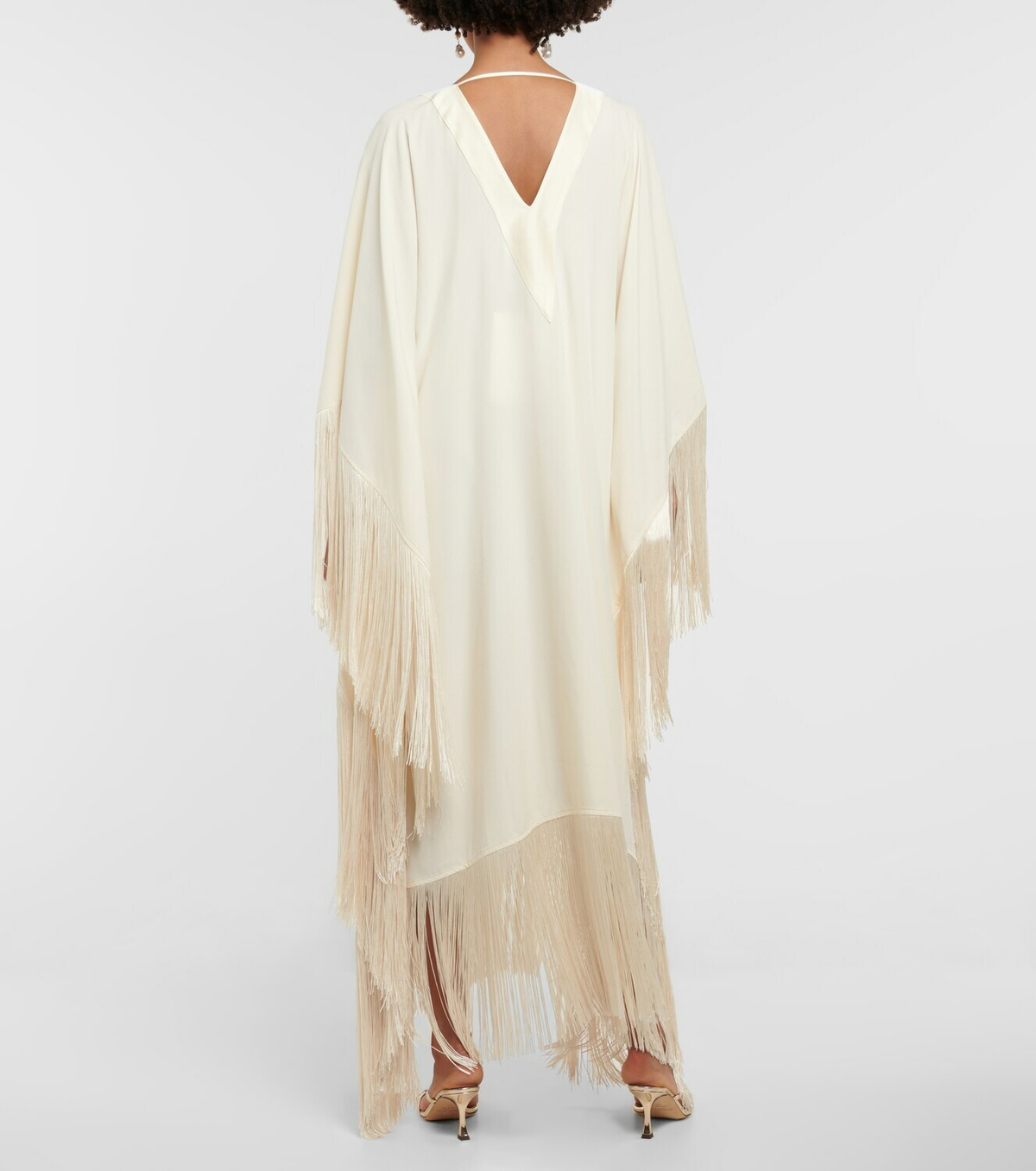 Taller Marmo Very Ross fringed kaftan Taller Marmo
