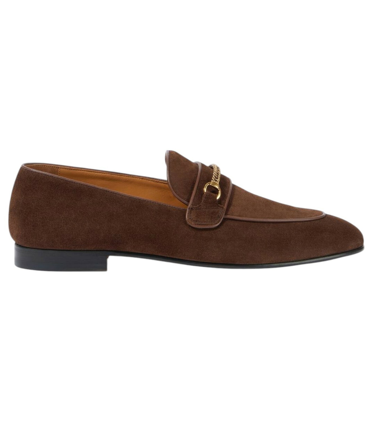 Tom Ford Liam chain-detail suede loafers TOM FORD