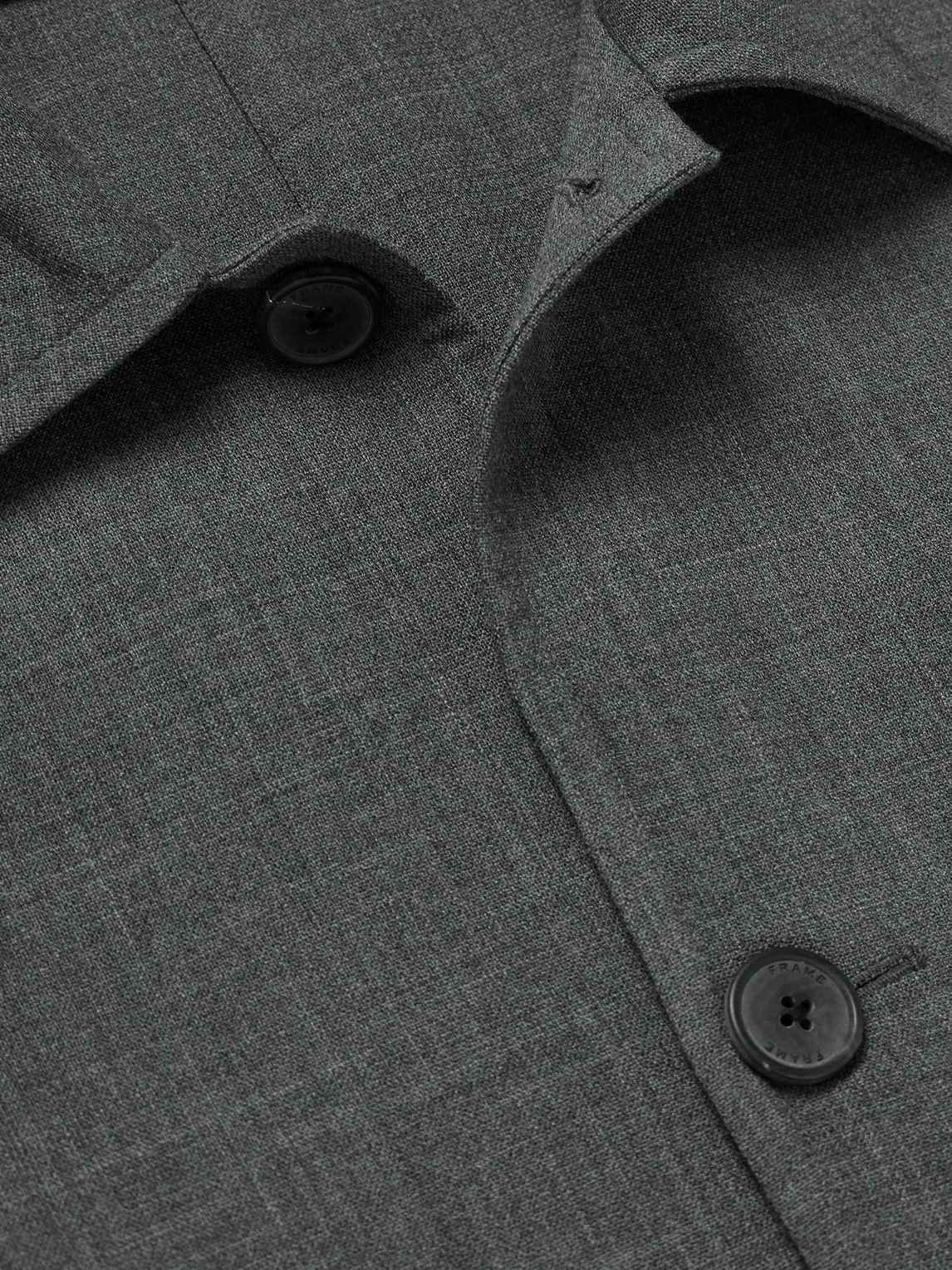 FRAME - Wool Chore Jacket - Gray Frame Denim