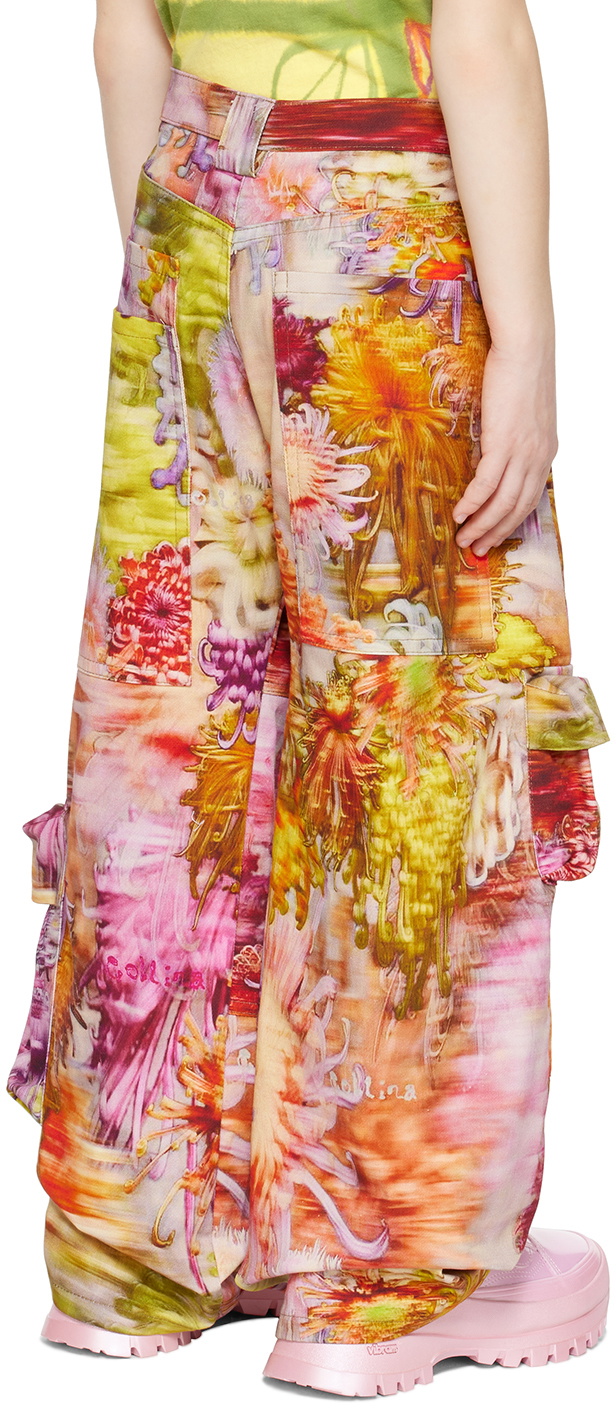 Collina Strada Kids Multicolor Lawn Cargo Pants Collina Strada