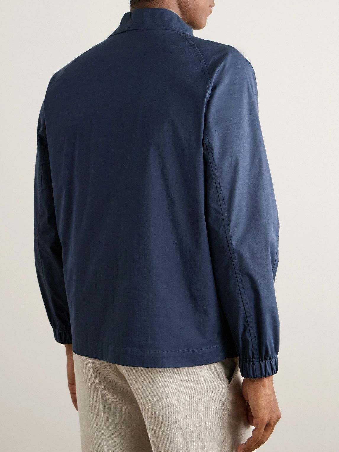 Kingsman - Cotton-Blend Blouson Jacket - Blue Kingsman